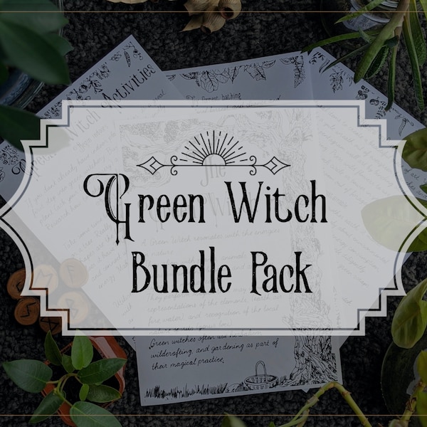 Green Witch - Etsy