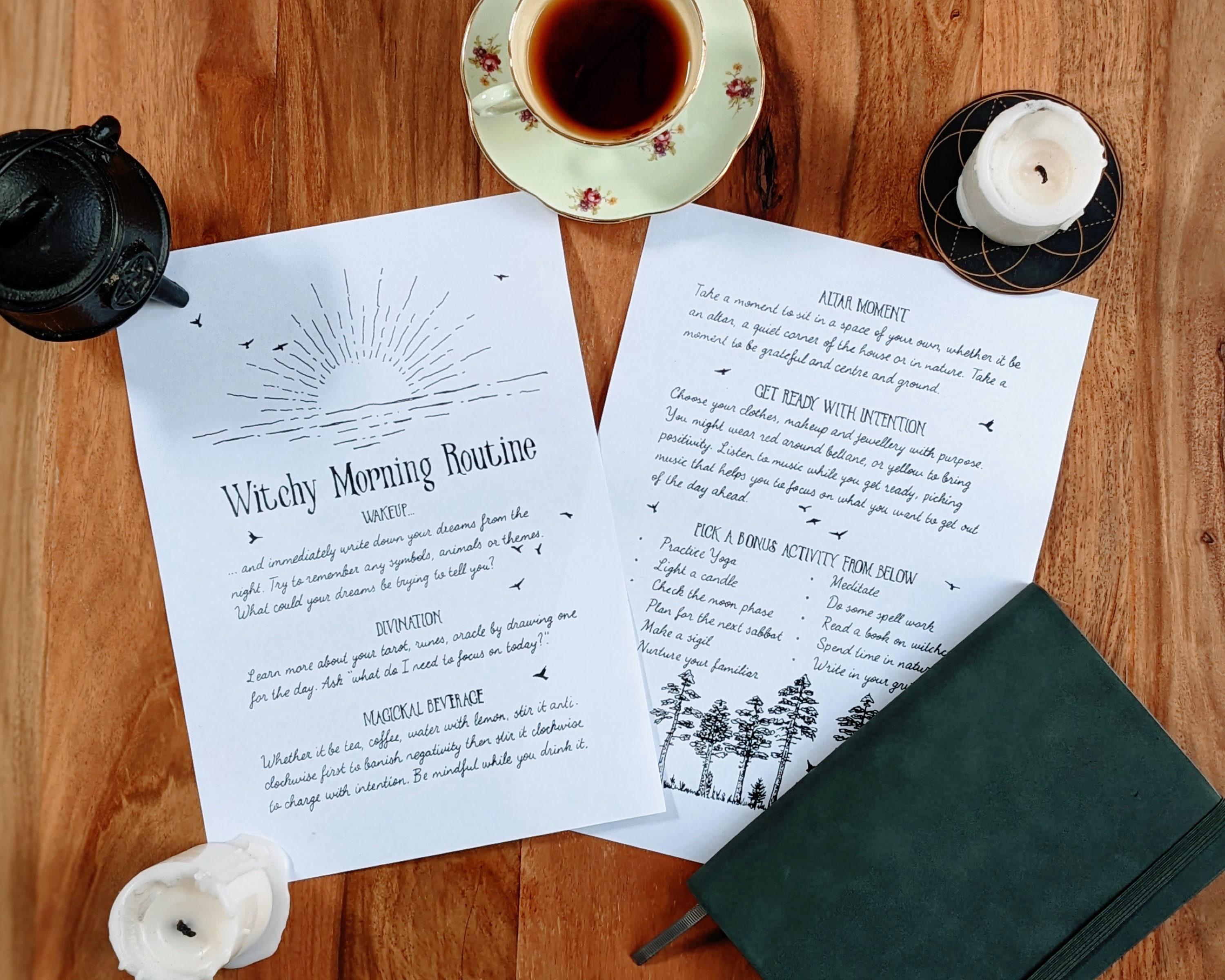 Morning Routine Book - Etsy