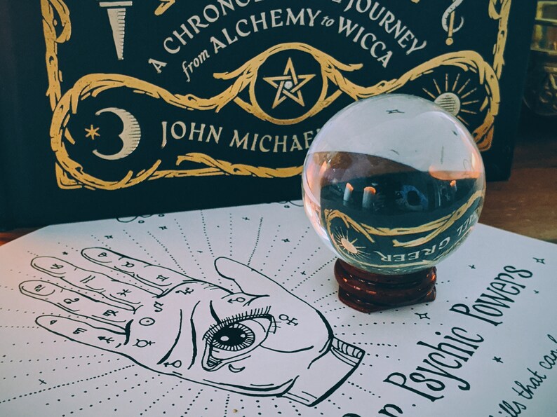 Witchcraft Spell for Psychic Powers Digital Grimoire Book | Etsy