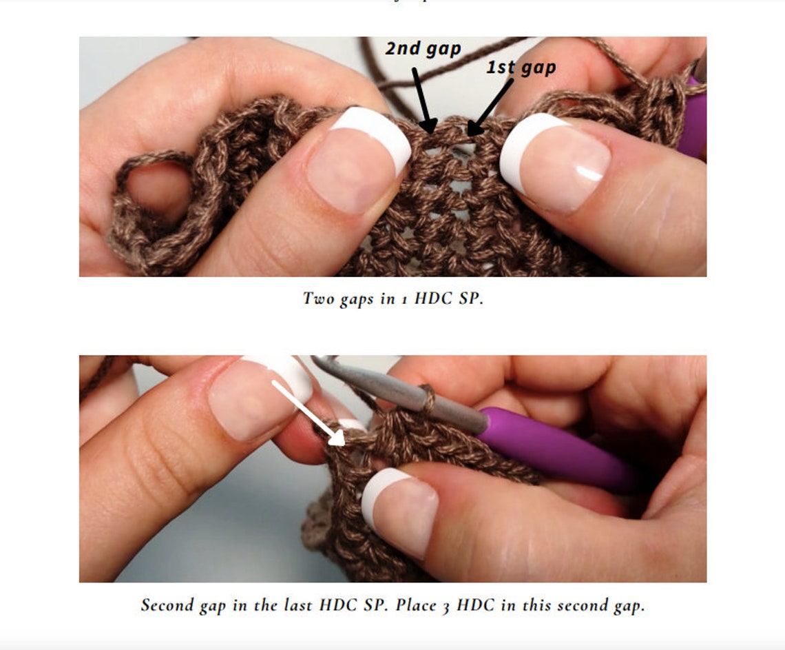 CROCHET PDF PATTERN the Absolute Beginner Top - Etsy