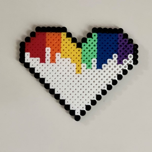 Heart Perler - Etsy