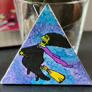 The Simpsons Tree House of Horror Witch Marge Hand Drawn and Painted ...