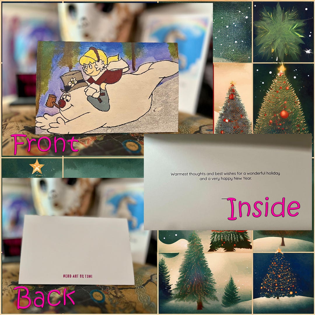 Pick a Mix Christmas Cards - Rudolph the Red-nosed Reindeer, the Grinch ...