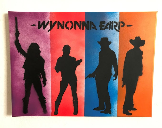 A Nightmare on Elm Street - Freddy Krueger - Canvas Spray Paint Art ...