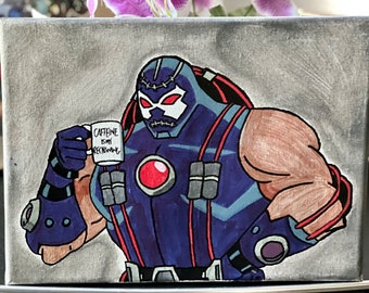 The Simpsons Bart & Homer Hand Drawn and Painted Canvas | Etsy