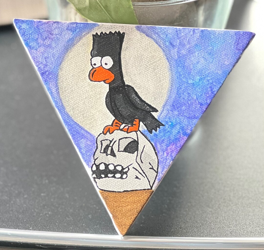 The Simpsons - Tree House of Horror - the Raven Bart - Hand Drawn and ...