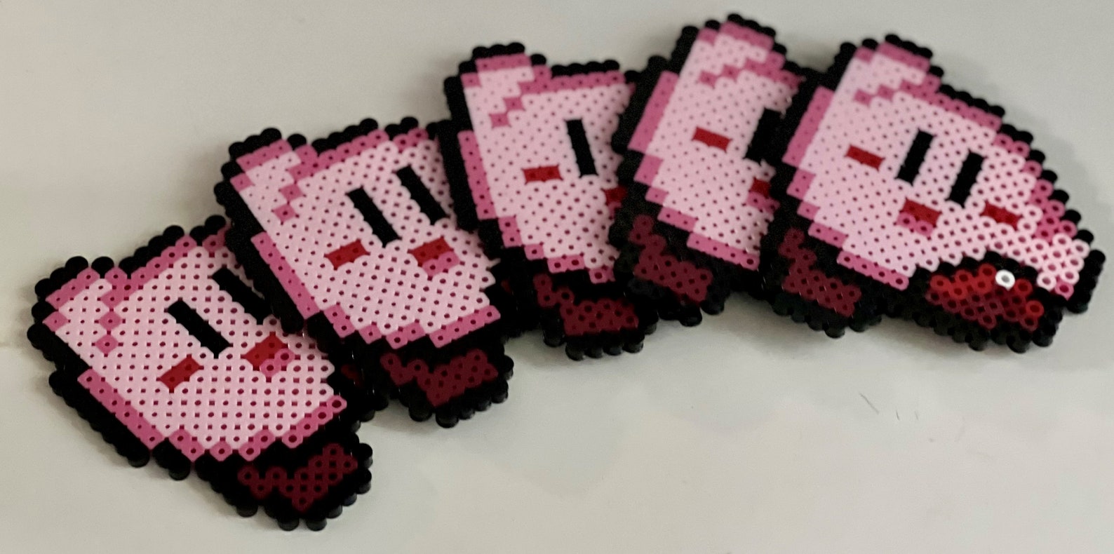 Handmade Perler Item - Kirby # 1 - Etsy