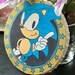 Sonic the Hedgehog Sonic Hand Drawn and Painted Canvas - Etsy