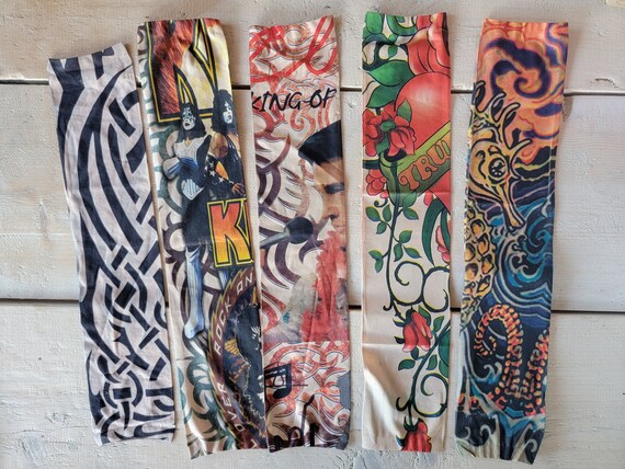 Fake Nylon Tattoo Sleeve Dialysis Fistula Sleeve Full Arm - Etsy