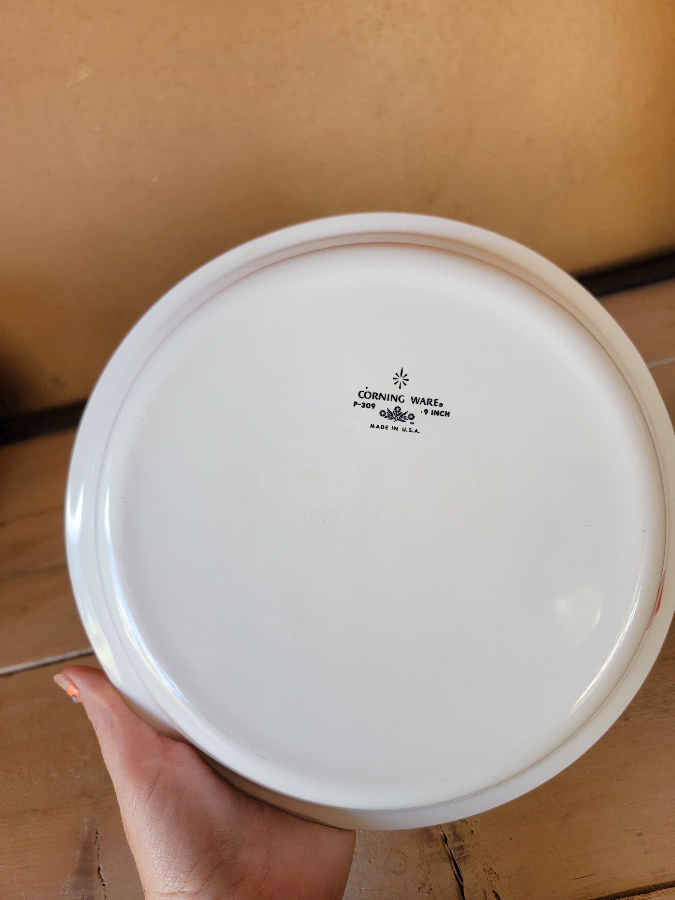 Vintage Corning Ware Blue Cornflower 9 Pie Plate P-309 Antique Pie Dish ...