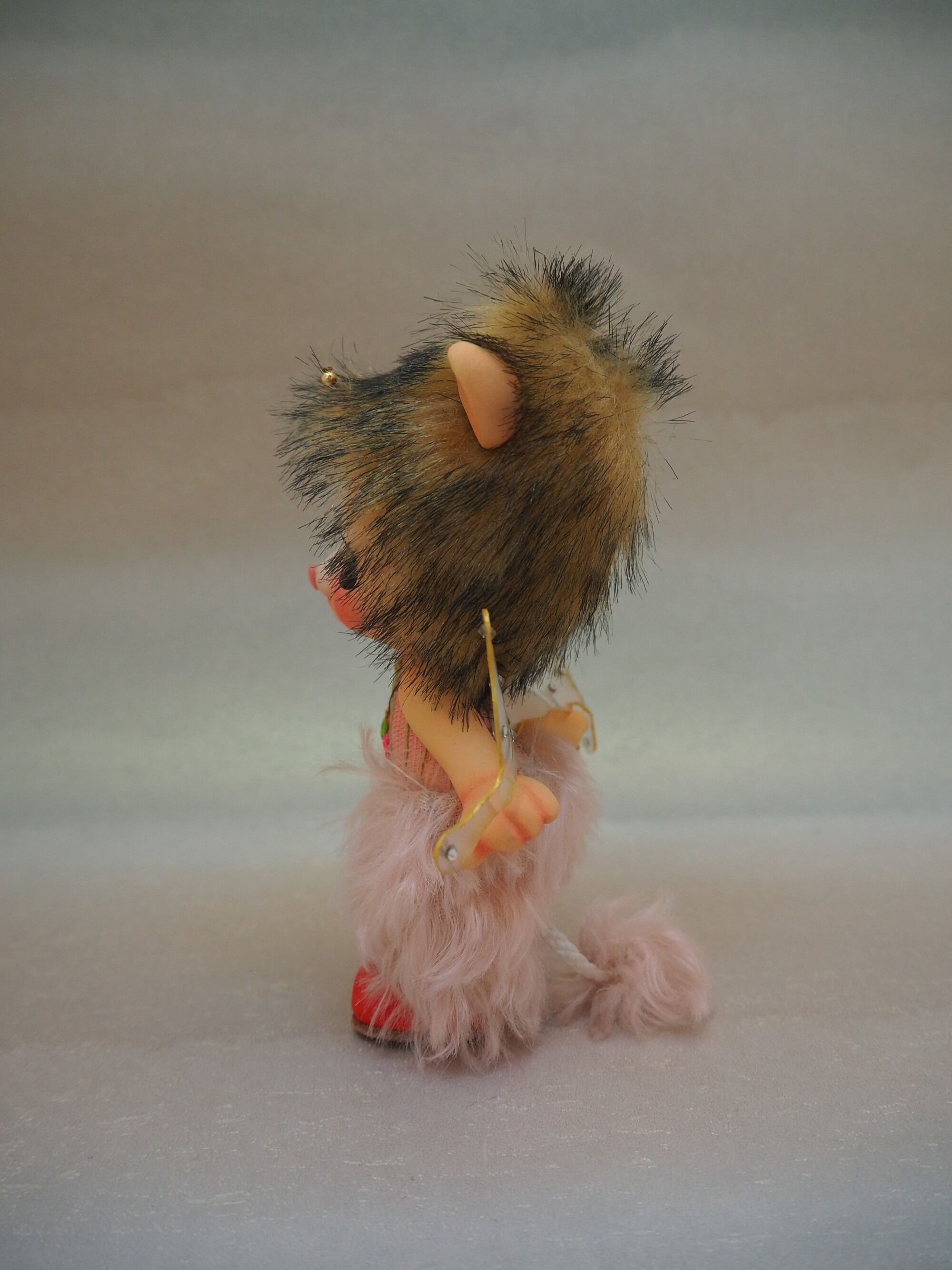 Pink color 5 JD moon doll No 02 handmade dolls tiny doll | Etsy