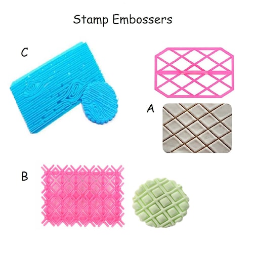 9pcs Cake Fondant Embosser Moulddifferent Patterns lace | Etsy