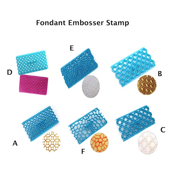 Fondant Embosser - Etsy