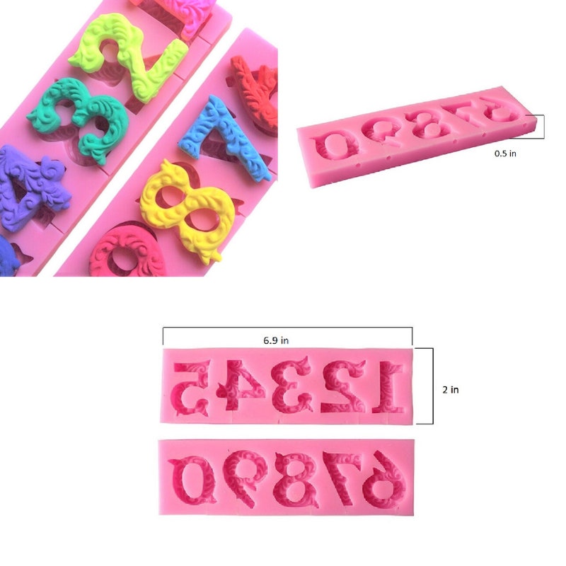 Mould Numbers - Etsy