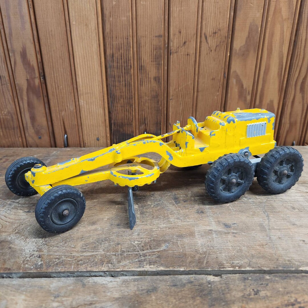 Vintage Hubley Kiddie Toy 481 Road Grader - Etsy