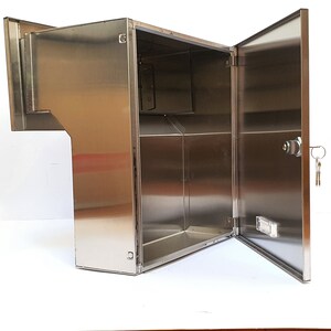 Mailbox to Be Built Into the Wall,inox Brushed Stainless Steel,metal ...