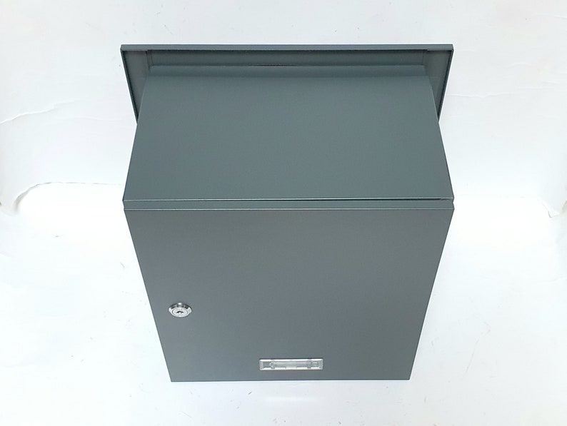 Mailbox to Be Built Into the Wall,anthracite Matt,galvanized Sheet ...