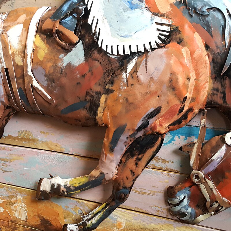 Western Metal Art - Etsy