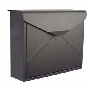 A Beautiful Pattern Imitating an Envelope,wall Mount Mailbox, Black or ...