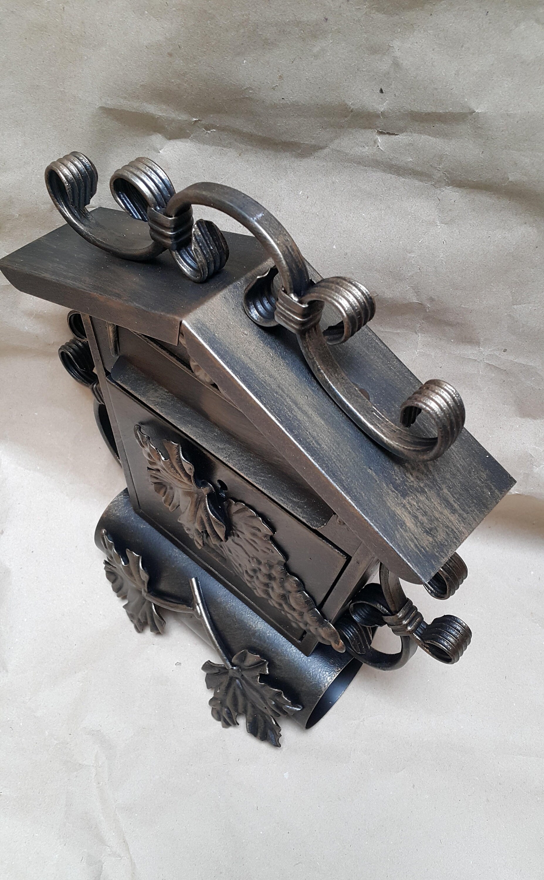 Handmade Metal Mailbox ,letterbox Wall Mounted ,tube for the Press ...