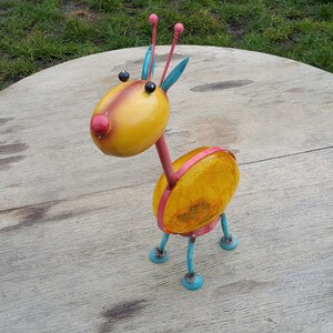 Giraffe With LED S Solar Panel,metal Garden/home Decor Sculpture,decor ...