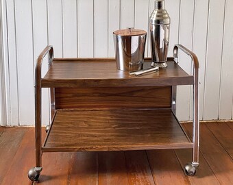 Josef Frank 50s Brass / Copper Bar Trolley Serving Trolley Svenskt Tenn ...