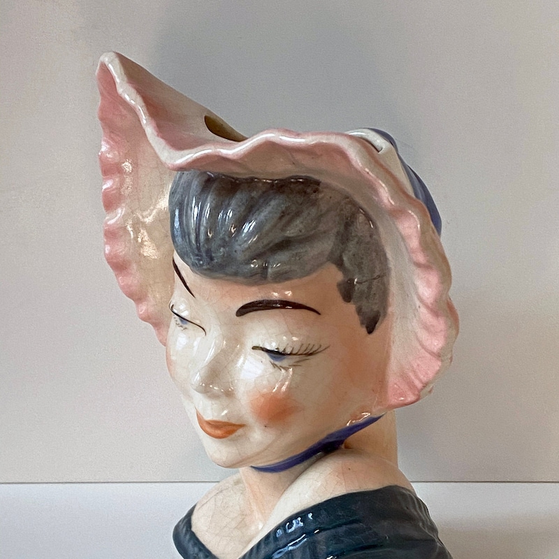 Lady Head Vase - Etsy