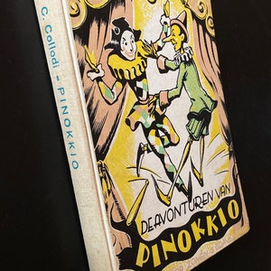 Vintage Dutch 1953 Pinokkio Book. - Etsy