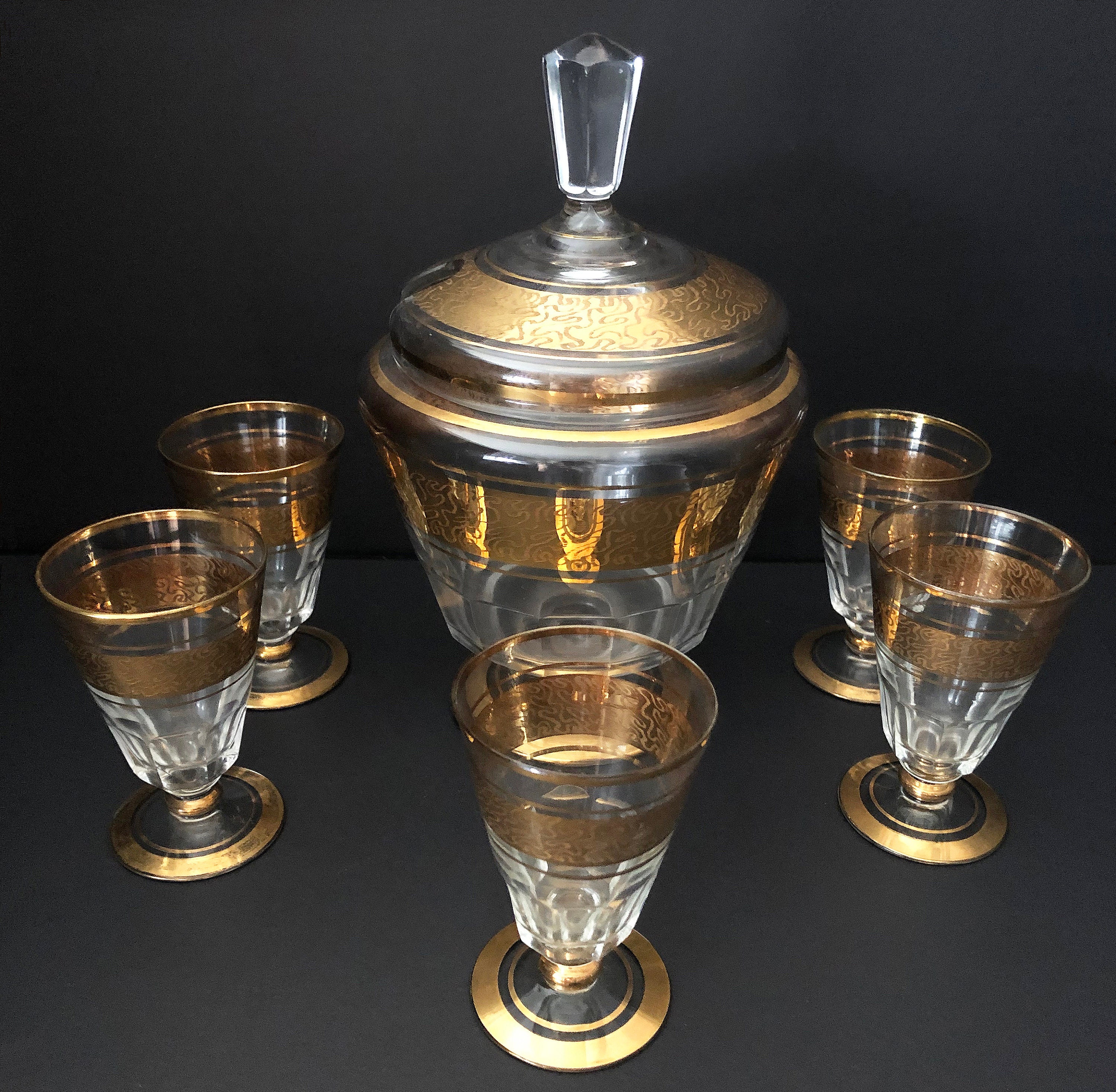 Mid Century Modern Cocktail Set. | Etsy