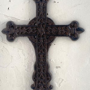 Cast Iron Cross. - Etsy