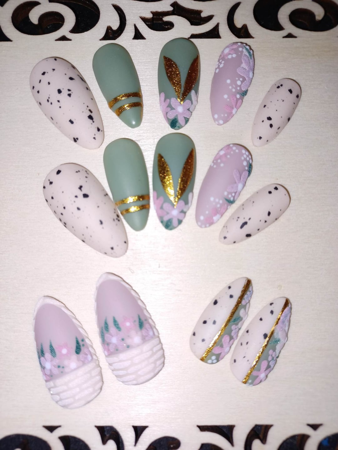 Spring Fling | Full Press on Nail Set - Etsy