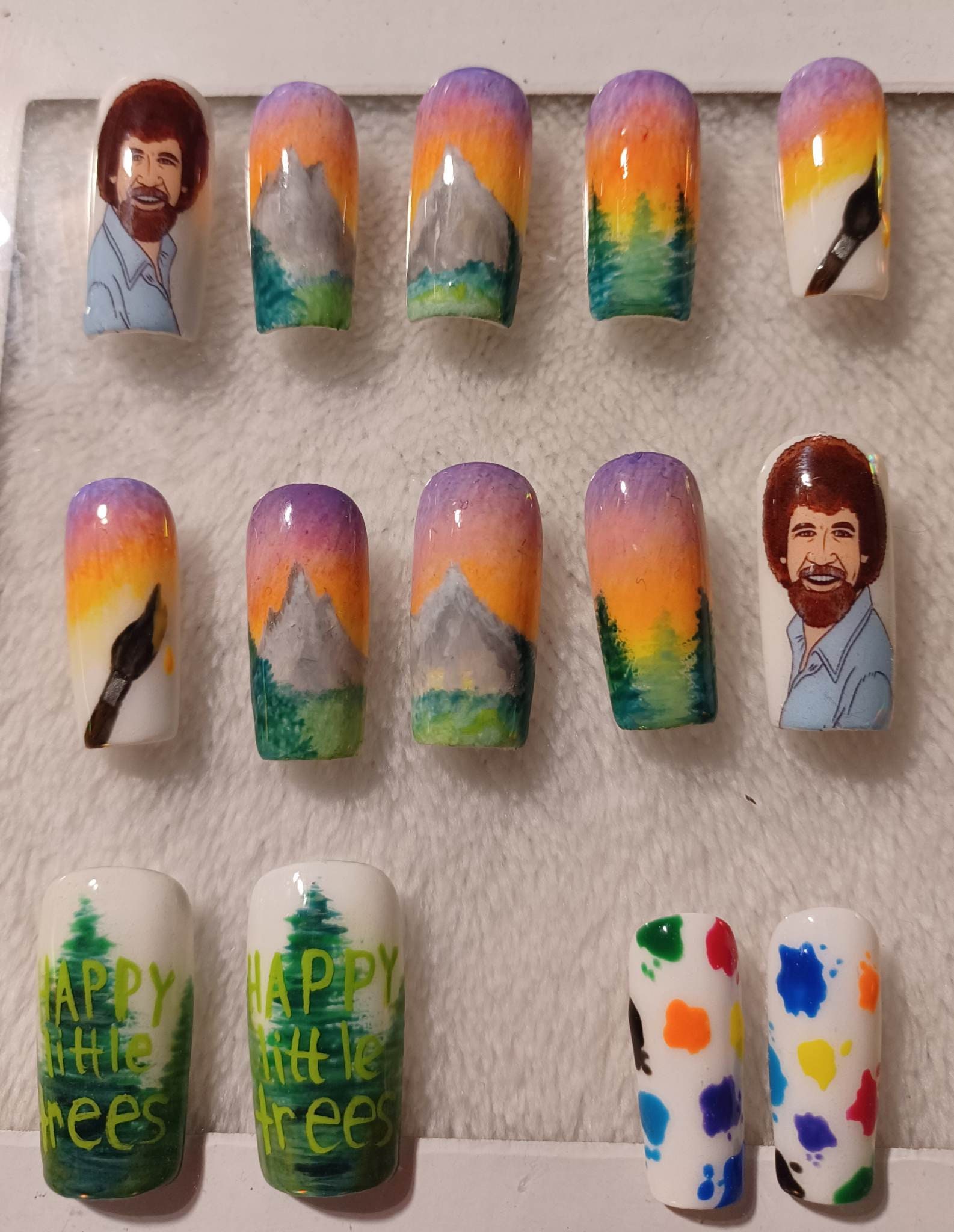Like A Ross | Full Press on Nail Set - Etsy