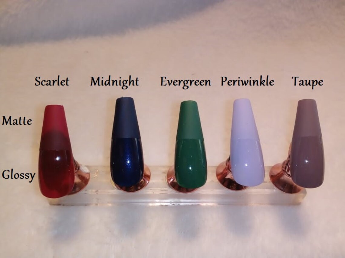 Chilly | CHOOSE YOUR COLOR! | Full Nail Set - Etsy