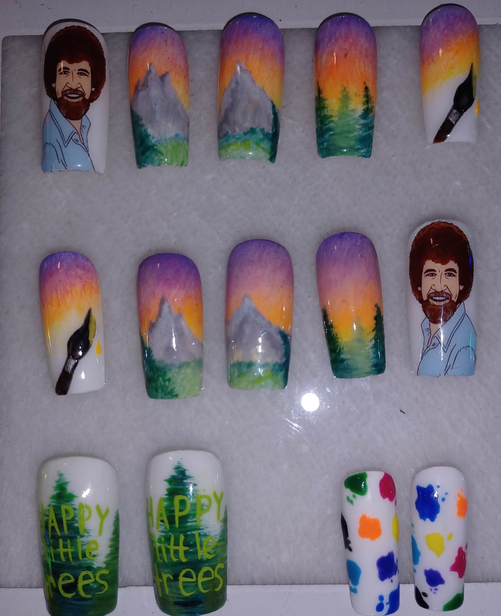 Like A Ross | Full Press on Nail Set - Etsy
