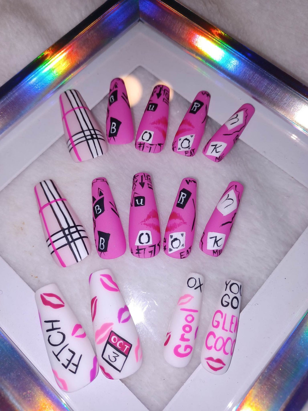 Regina Full Press on Nail Set - Etsy