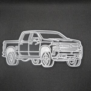 Chevy Silverado Truck Cookie Cutter 3D Printed - Etsy