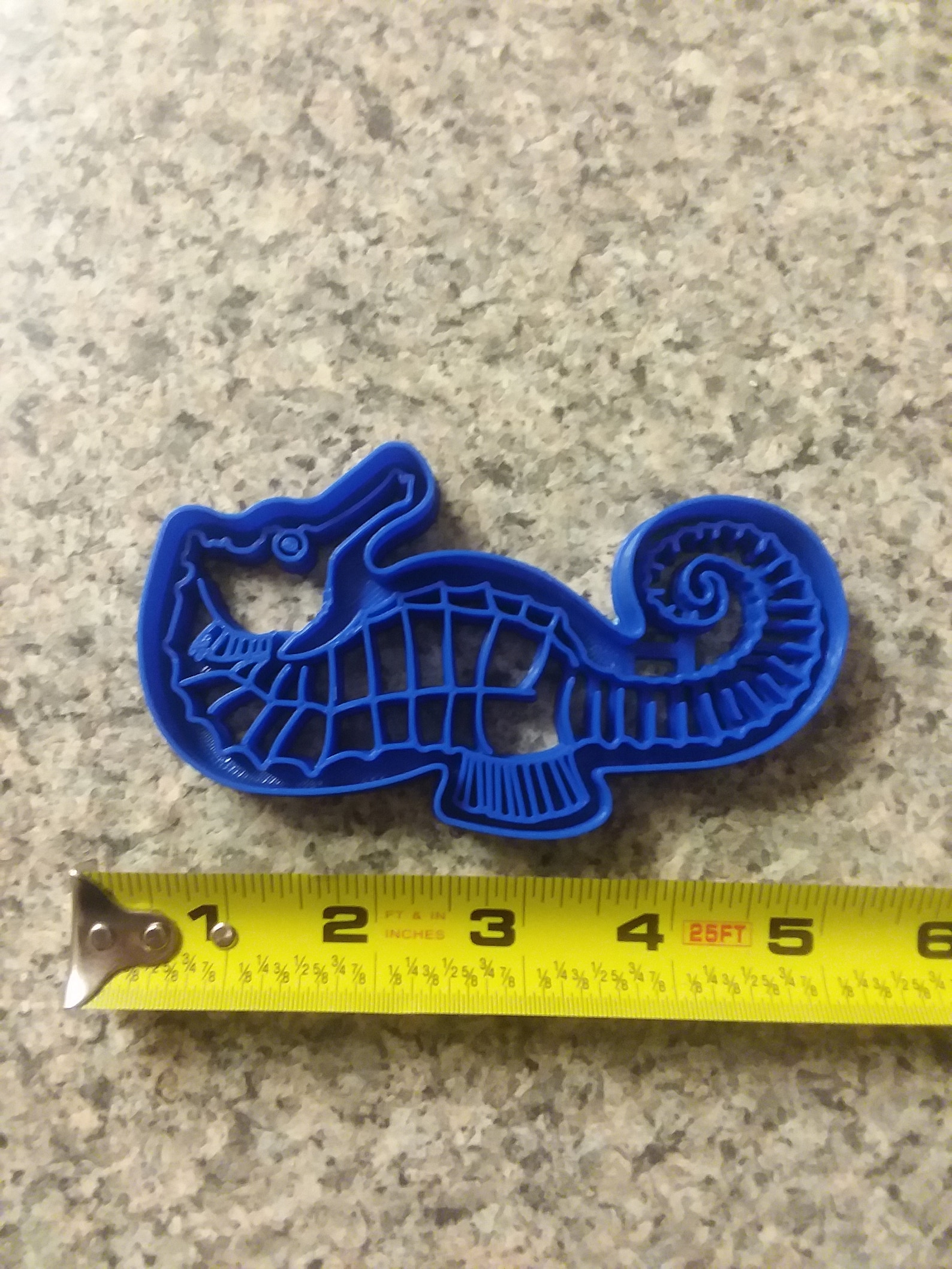 Seahorse Cookie Cutter 3d Printed Sea - Etsy