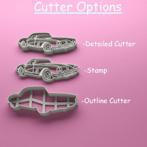 Corvette C1 Cookie Cutter 3D Printed - Etsy