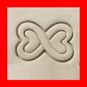 Infinity Heart 3D Printed Valentines Anniversary Love Weddings Cookie ...