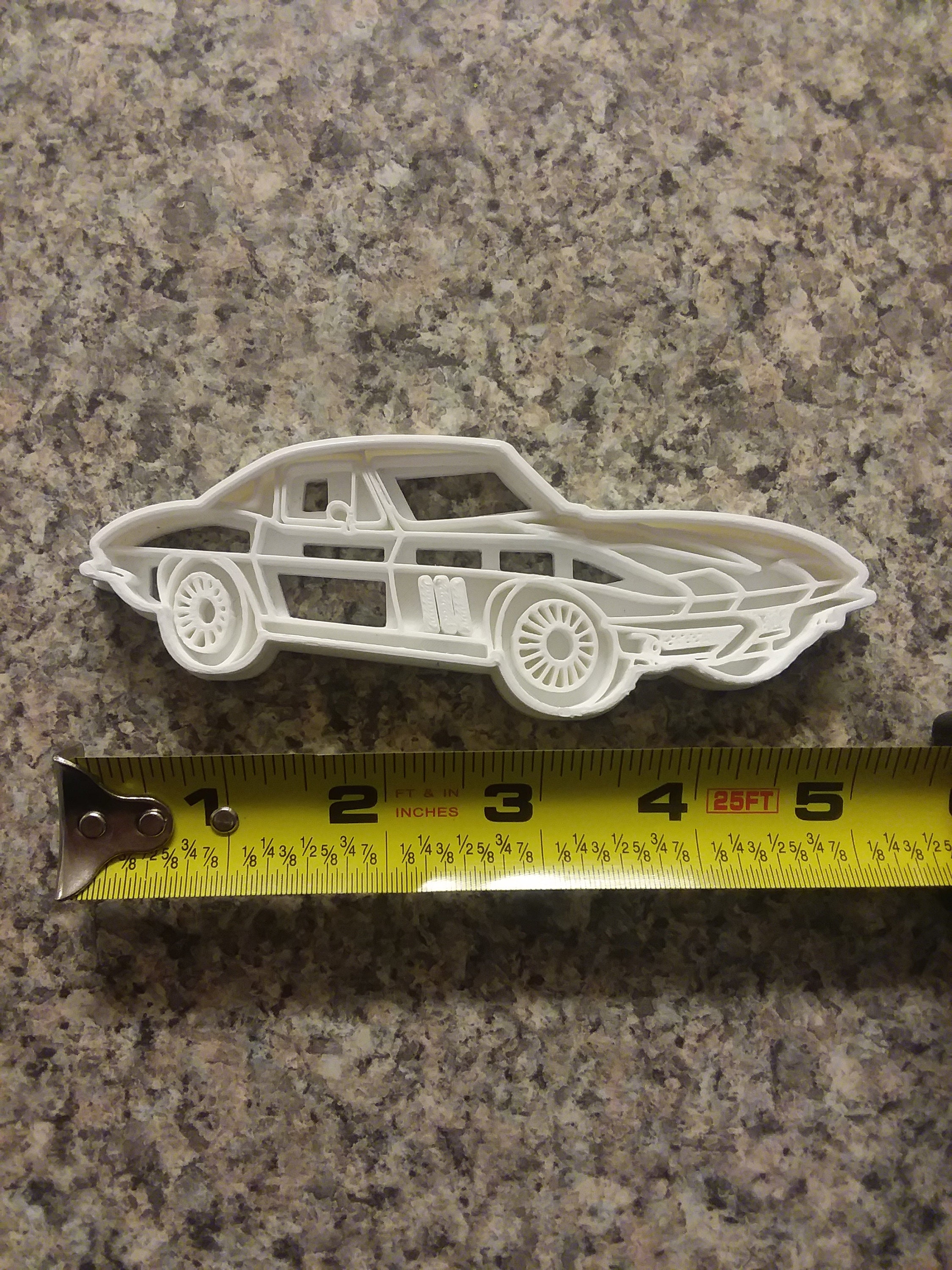 Corvette C2 3d Printed Cookie Cutter - Etsy