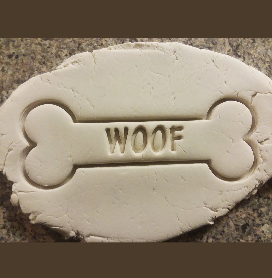 Dog Bone WOOF Cutter 3d Printed Dog Treats - Etsy