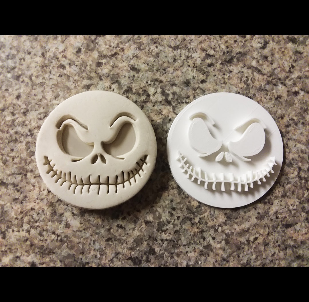 Jack Skellington Halloween Embosser Stamp Cupcake Embosser Cookie ...