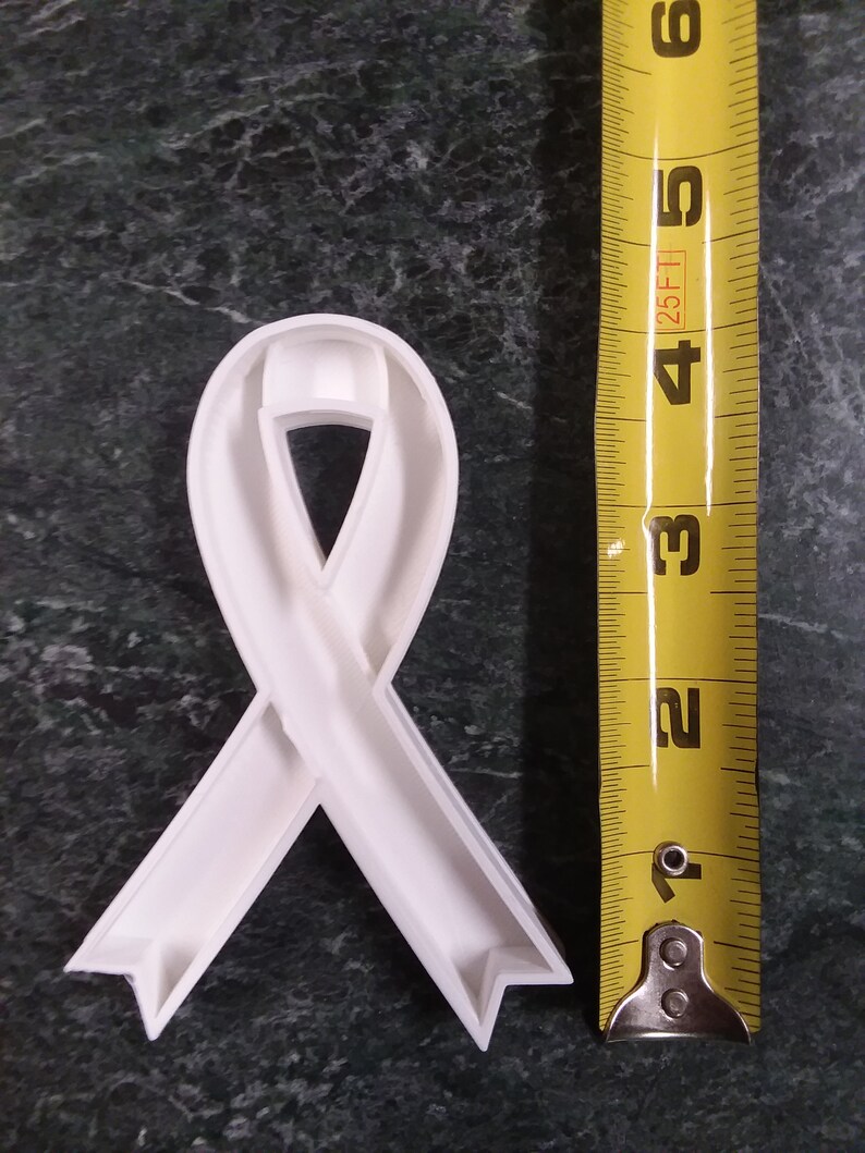 3D Printed Awareness Ribbon Cookie Cutter - Etsy