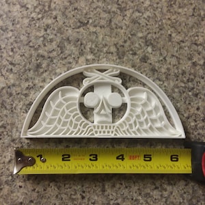 Headstone 2 3D Printed Halloween Cookie Cutter Horror Gravestone Grave ...
