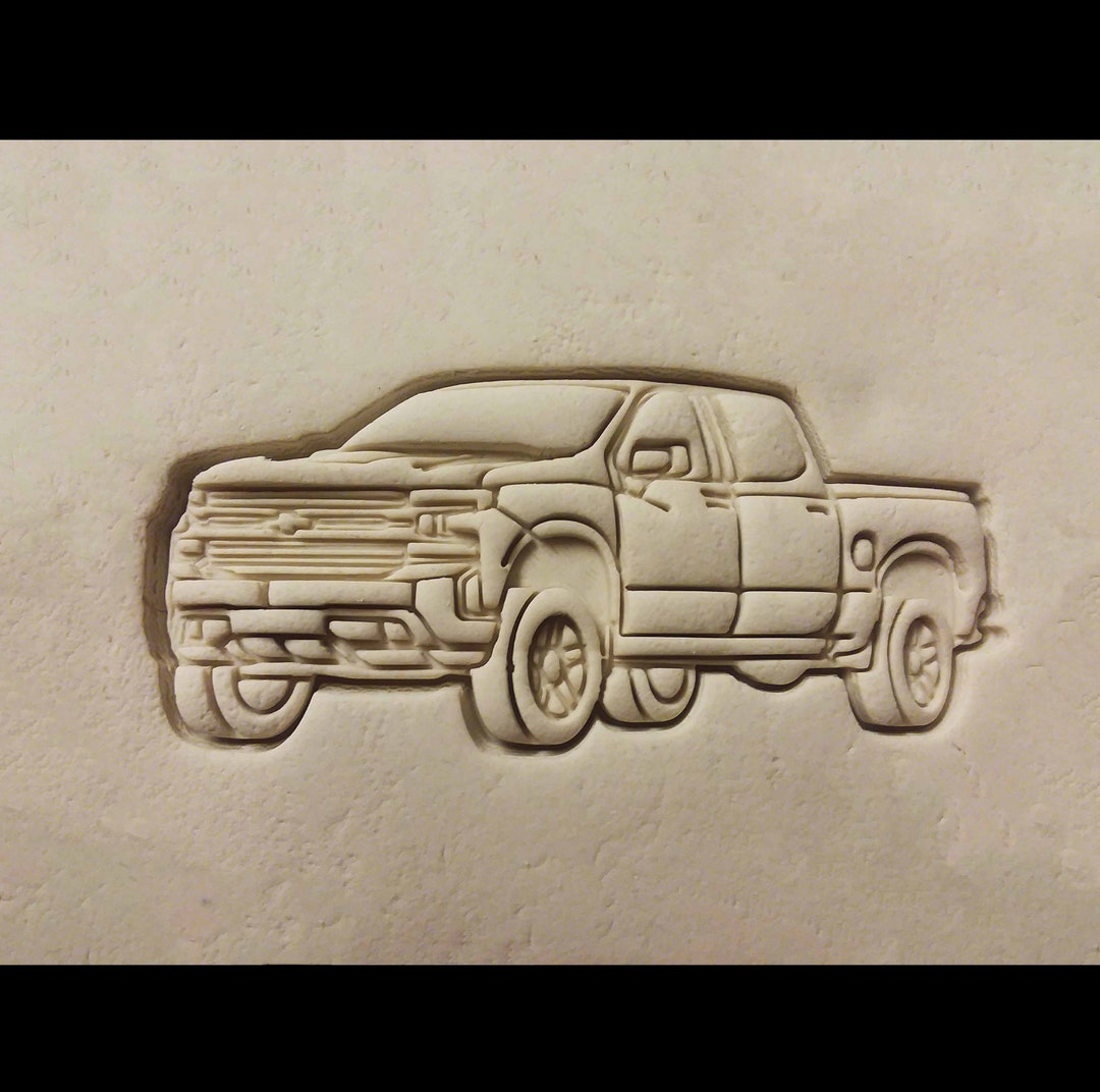 Chevy Silverado Truck Cookie Cutter 3D Printed - Etsy