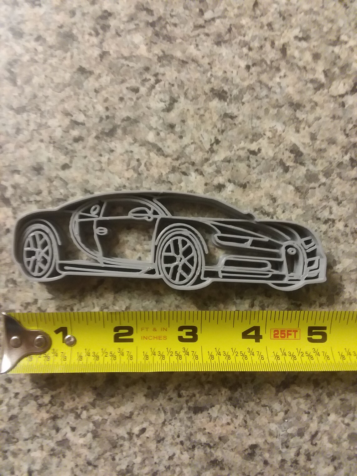 Bugatti Chiron Car Cookie Cutter 3D Printed - Etsy