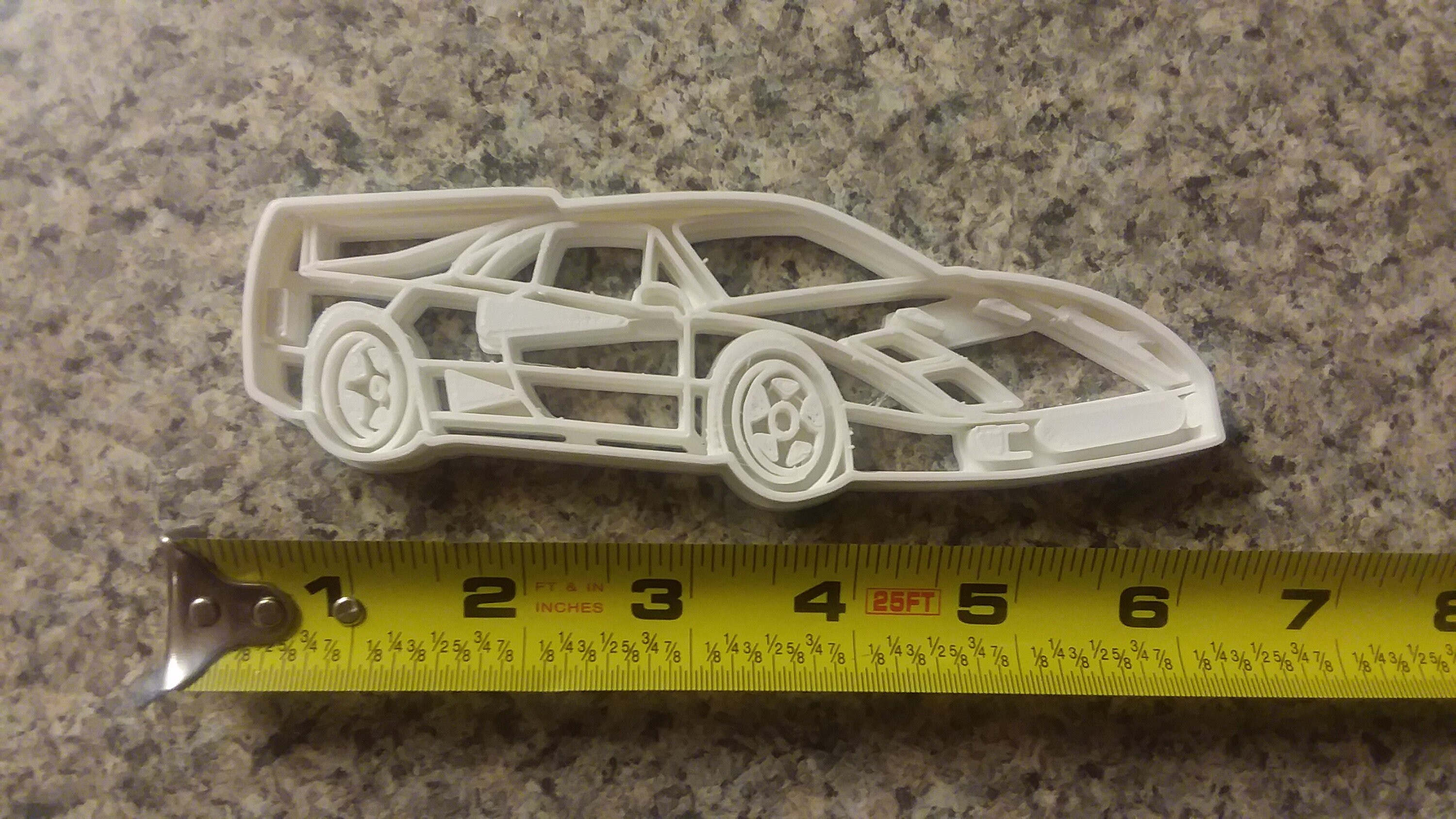 Ferrari F40 Car Cookie Cutter 3D Printed | Etsy