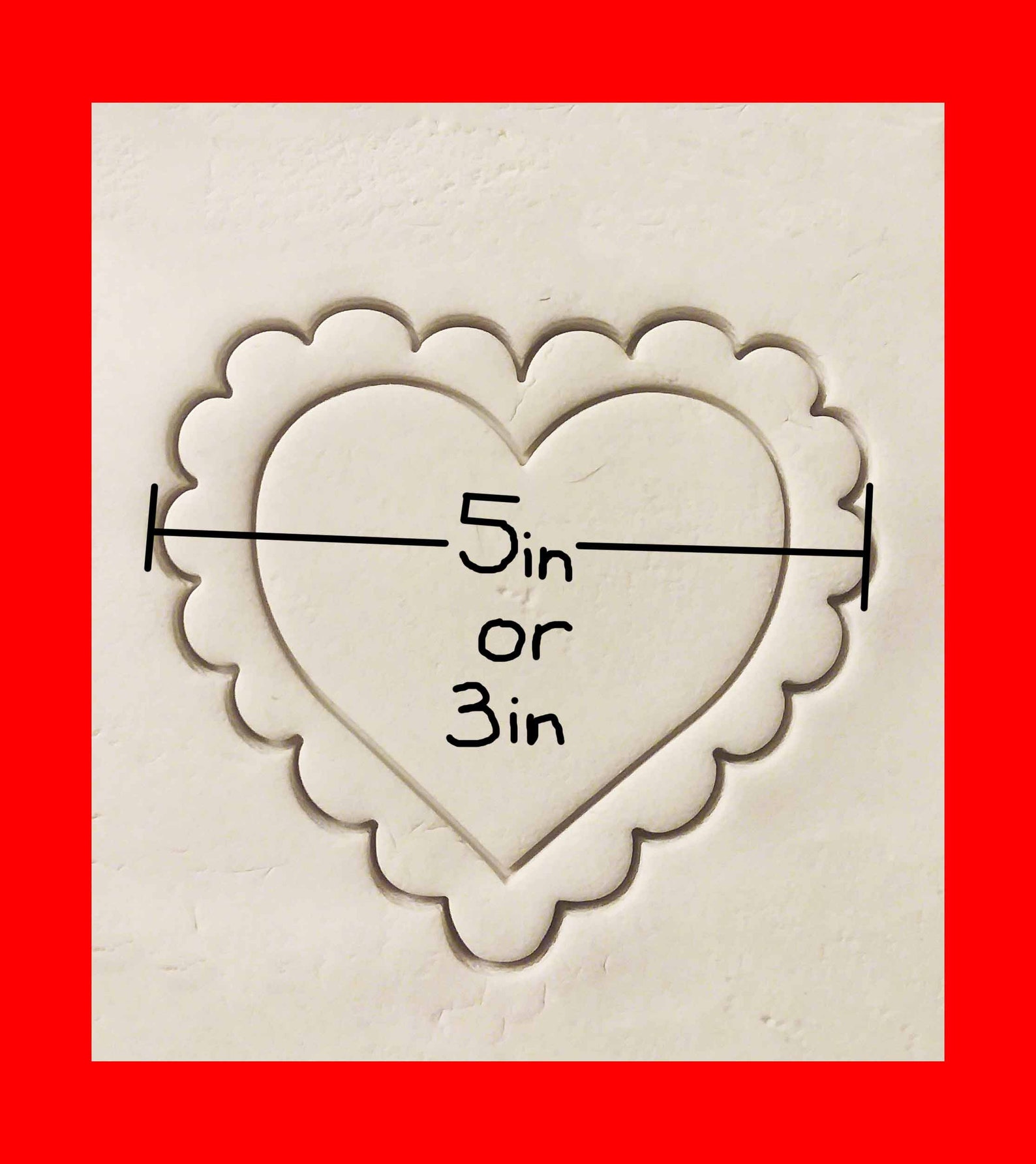 Heart Shape 3D Printed Valentines Anniversary Love Weddings - Etsy