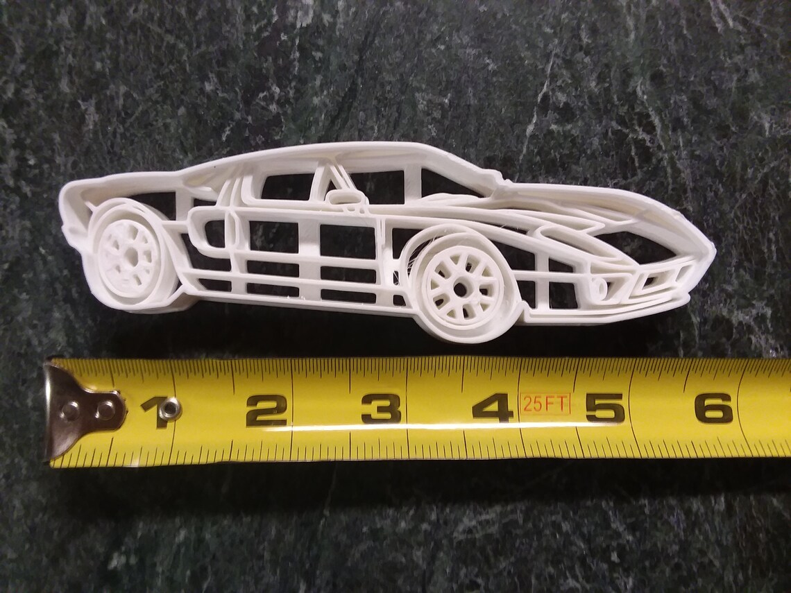 3D Printed Ford GT Cookie Cutter - Etsy