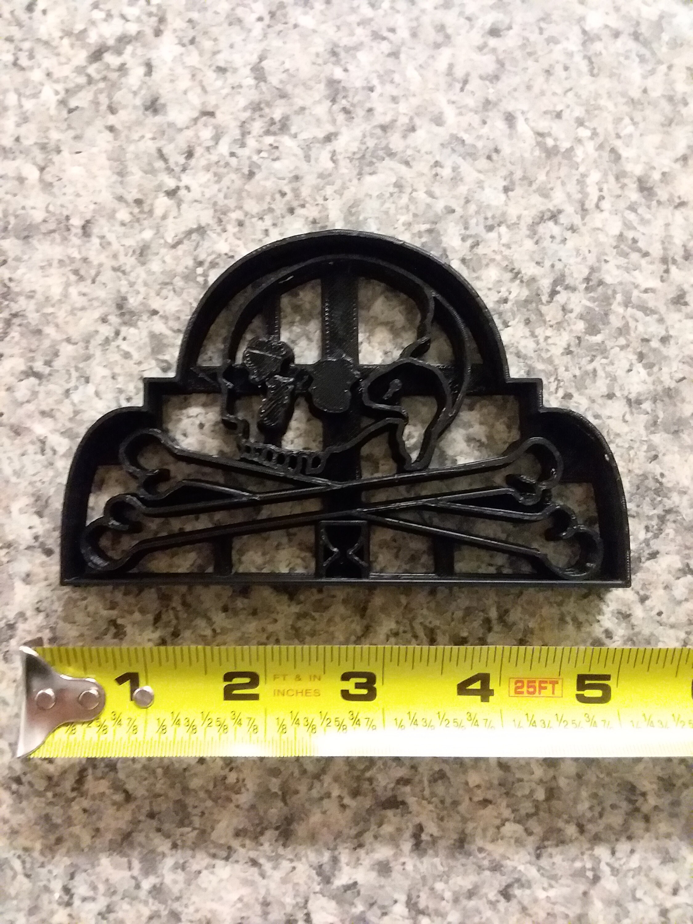 Headstone 3D Printed Grave Halloween Cookie Cutter Horror Gravestone ...